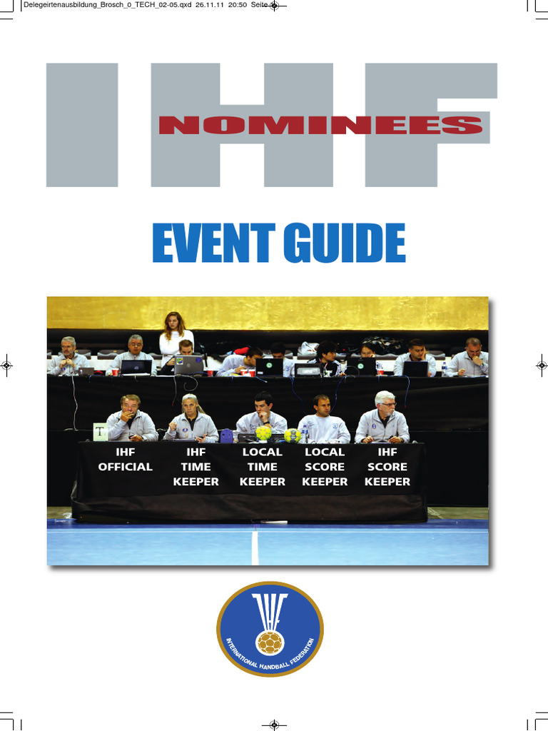 Event Guide - Complete2 | PDF | Referee | Sports