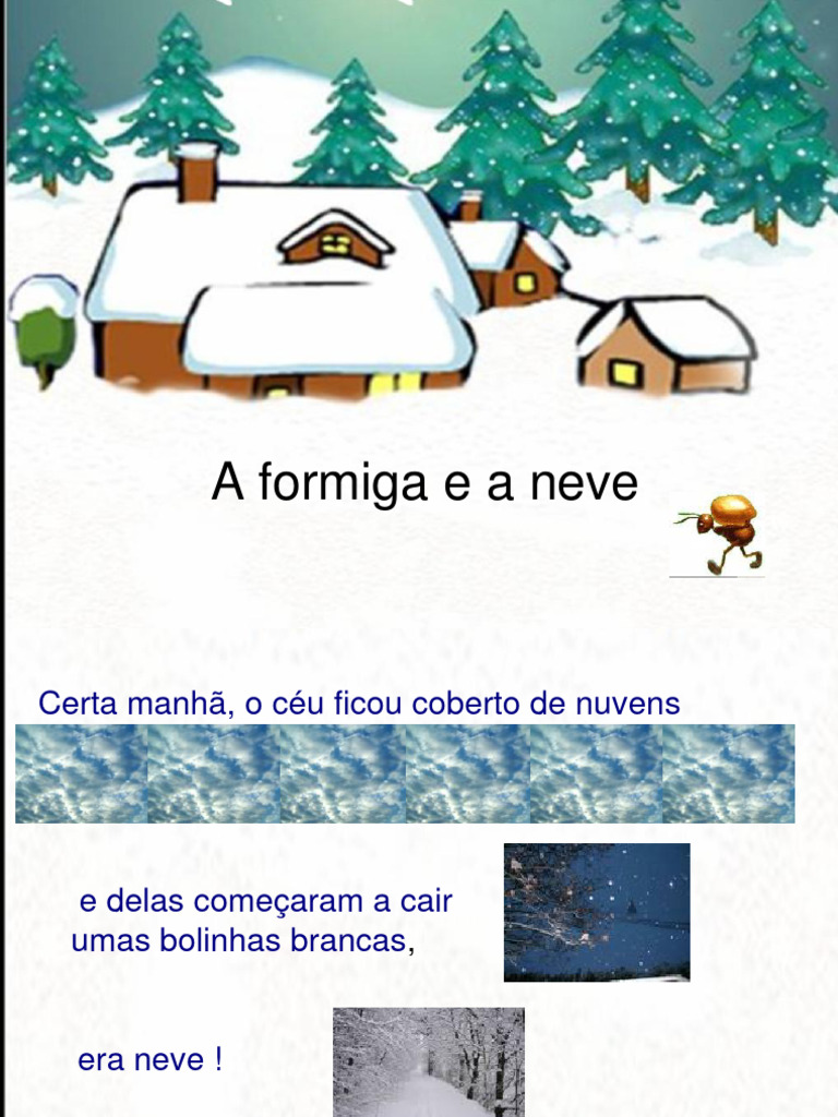 2 A Formiga e A Neve | PDF | Neve