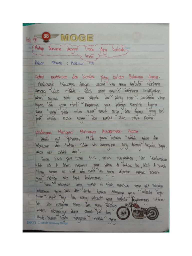 Catatan Bab Vii by Oym | PDF