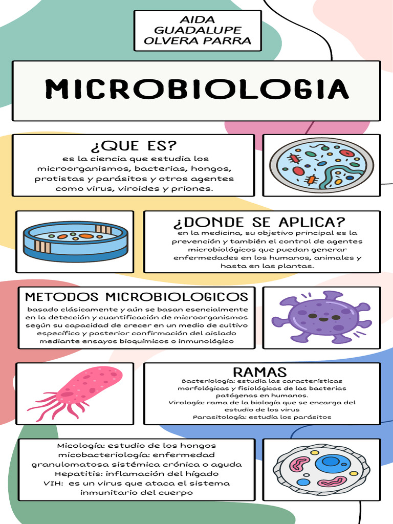 Infografía Microbiologia | PDF