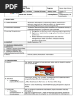 Melcs Pe 11 | PDF | Physical Fitness | Physical Education