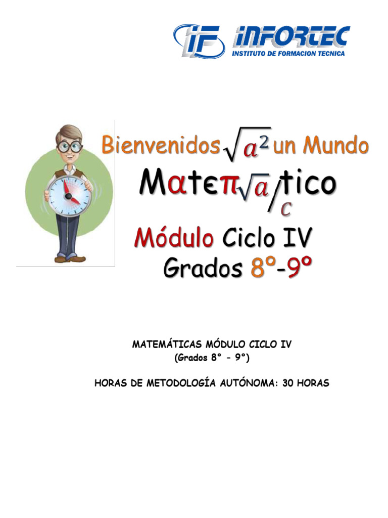 Matematicas Ciclo IV Virtual | PDF | Número Real | Números