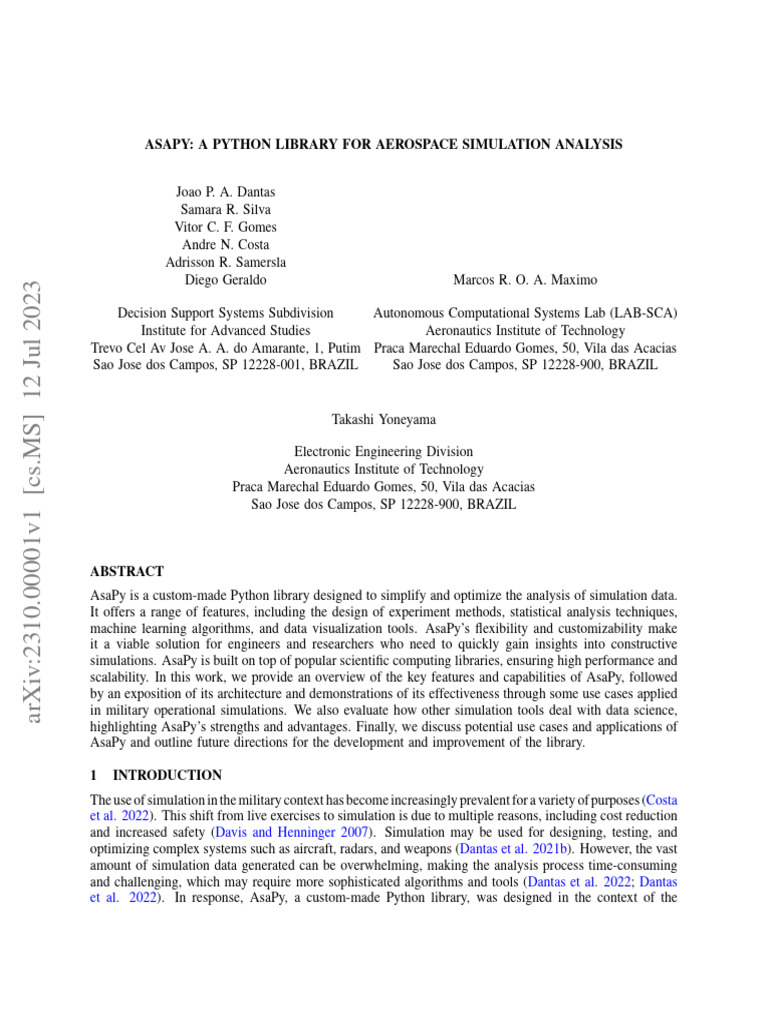Costa Et Al. 2022 Davis and Henninger 2007 Dantas Et Al. 2021b Dantas Et Al. 2022 Dantas Et Al ...