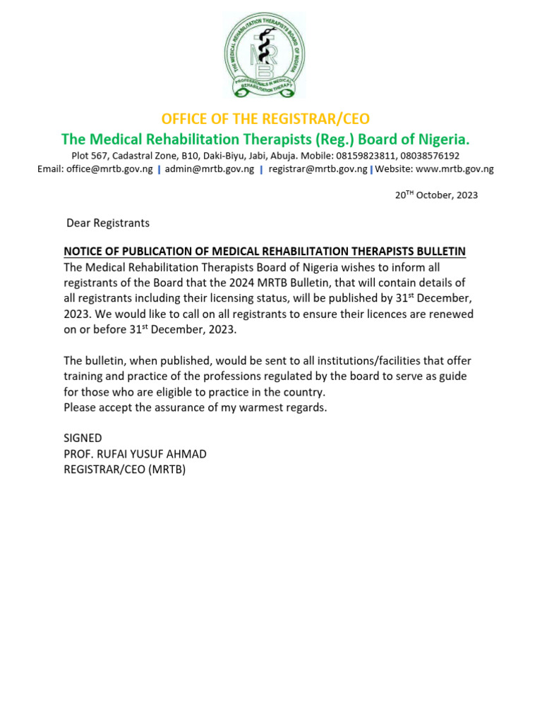 Release On Bulletin Publication | PDF | Finance & Money Management
