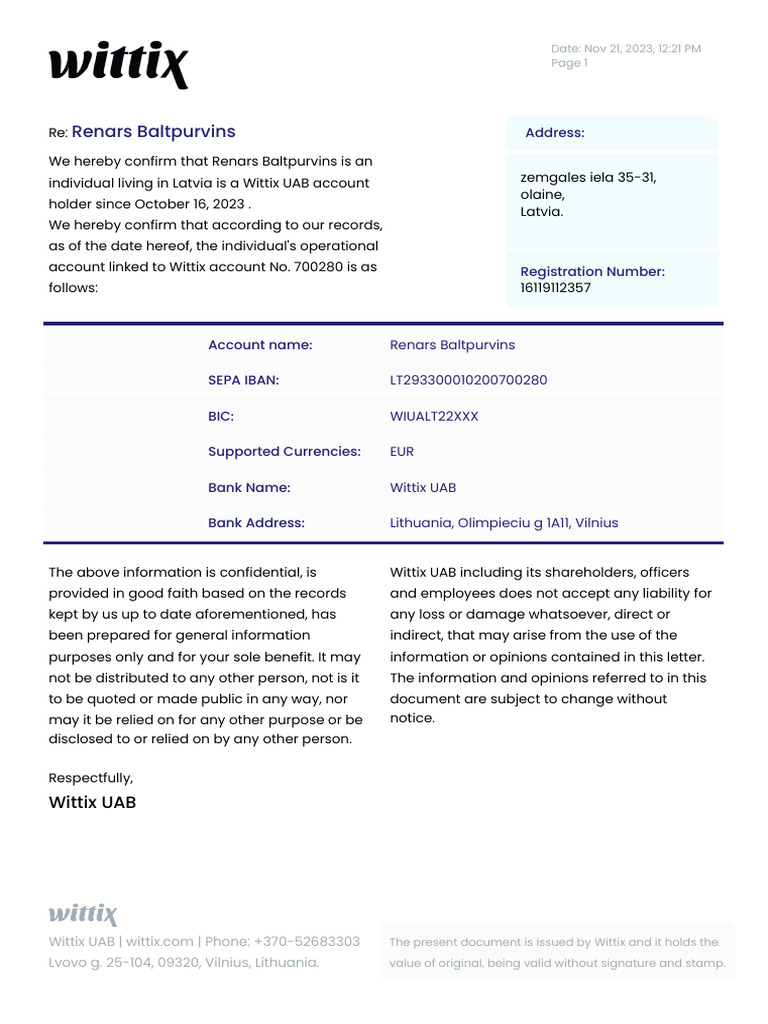 Reference Letter | PDF