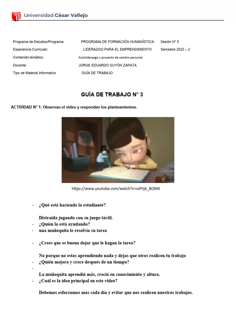 Examen de Liderazgo | PDF | Liderazgo Examen de Liderazgo | PDF | Liderazgo