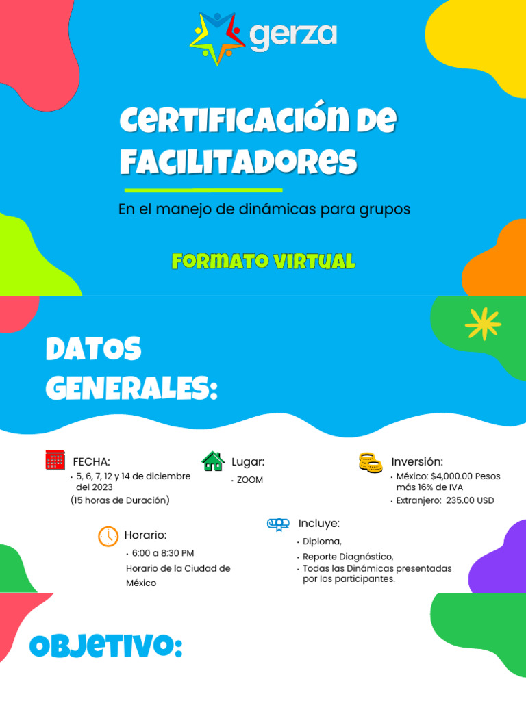 Certificacion de Facilitadores Virtual | PDF | Informática