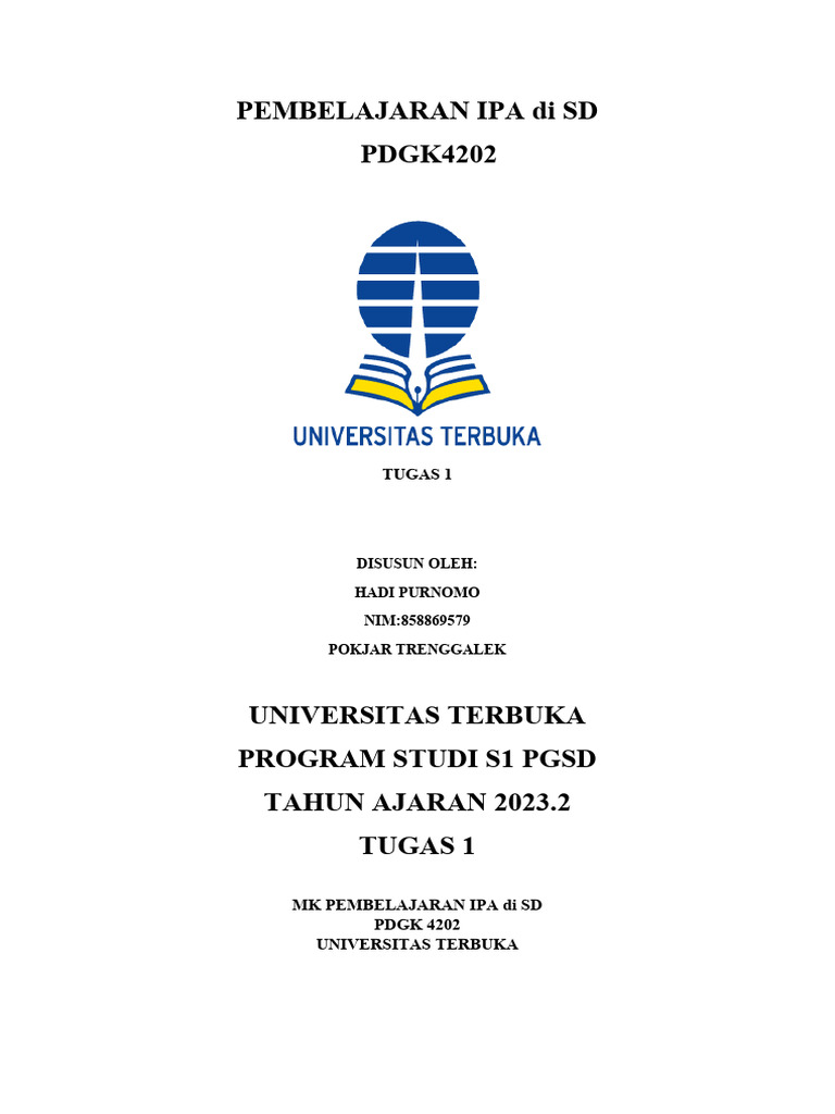 Pembelajaran IPA di SD | PDF