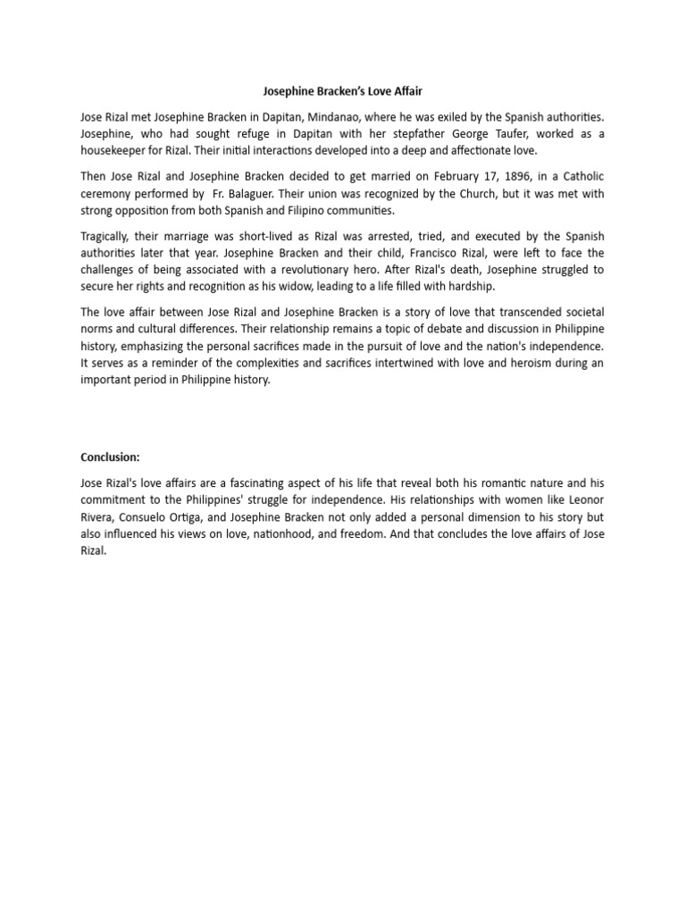 Josephine Bracken Script | PDF