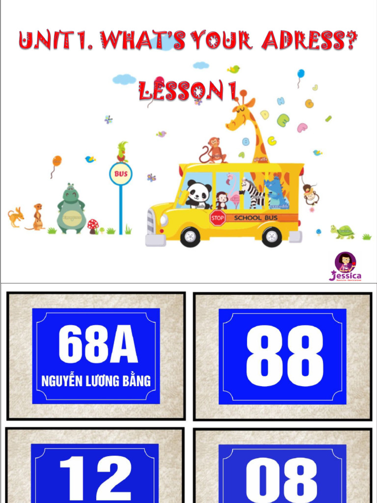 Powerpoint tiếng anh 5 U1-L1-JESS | PDF