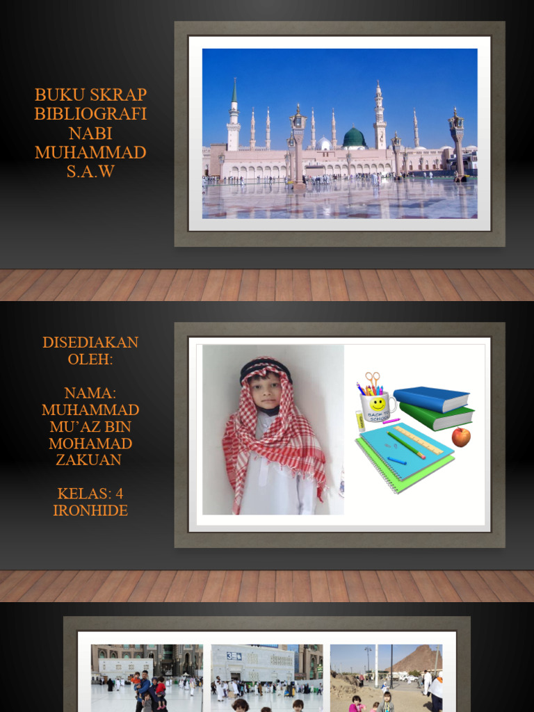 Buku Skrap Bibliografi Nabi Muhammad - Muaz 2022 | PDF