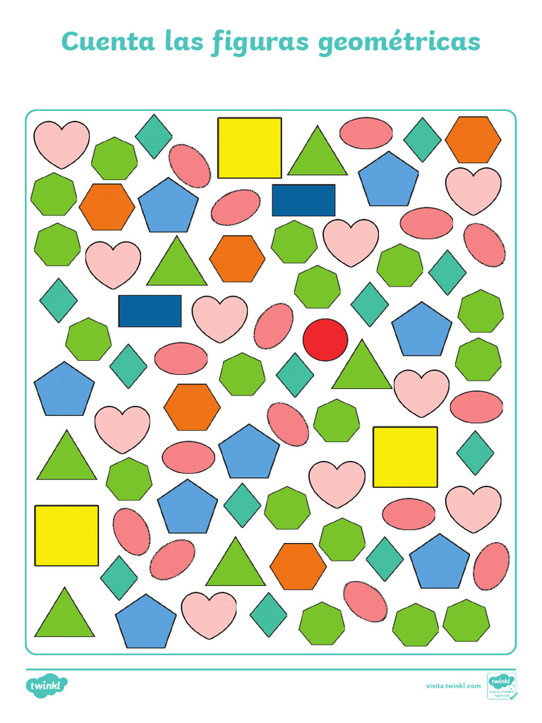 Cuenta las figuras geométricas | PDF