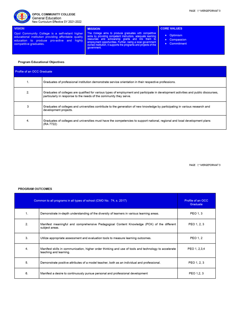 OBTL Philippine History PEROCHO | Download Free PDF | Pedagogy | Teachers