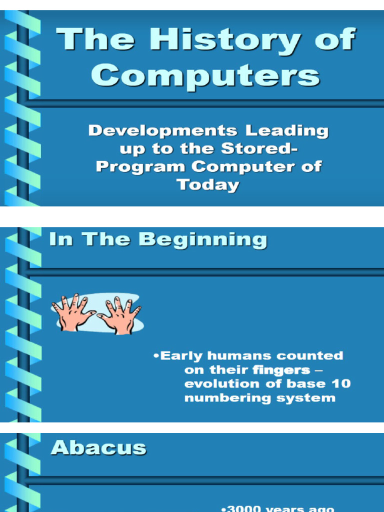 History-of-Computer Before and After | PDF | Steve Jobs | Apple Inc.