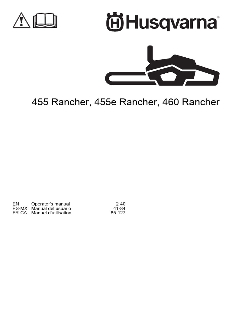 455 Rancher, 455e Rancher, 460 Rancher | PDF | Gasoline | Manufactured ...