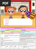 2do Grado Marzo - 05 Había Una Vez Una Obra de Teatro (2023-2024) | PDF ...