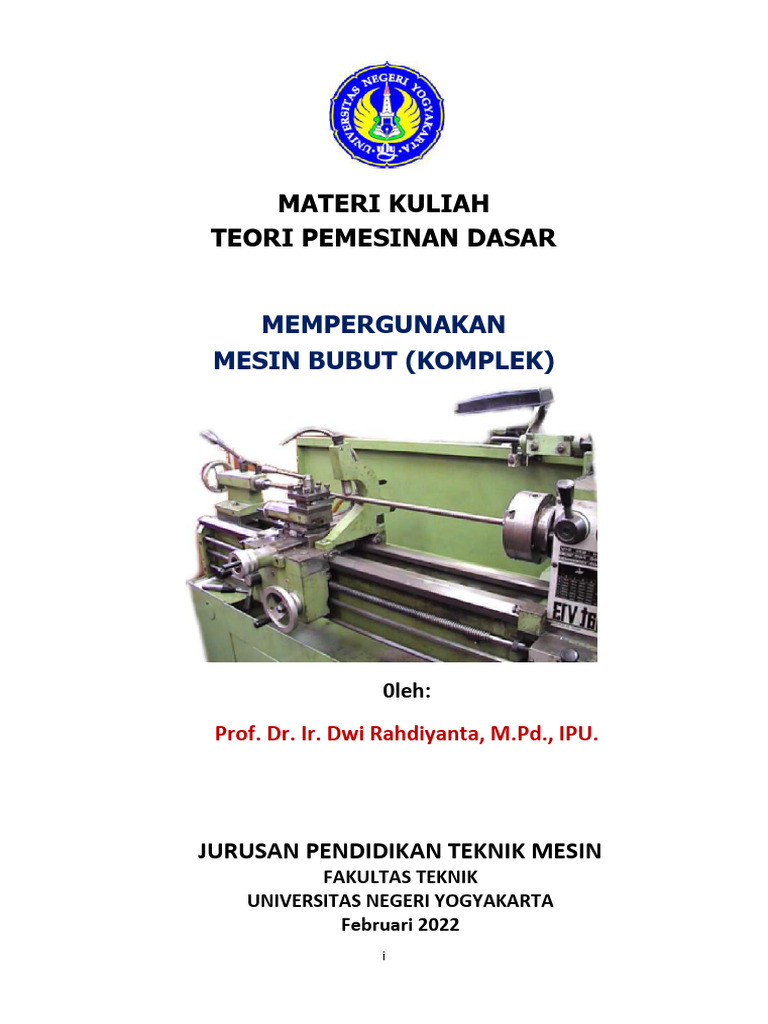 Modul Bubut Manual 2021-2022 Genap Compressed | PDF