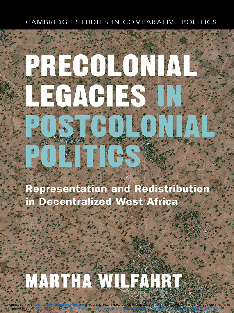 Precolonial Legacies in Postcolonial Politics | PDF | Decentralization ...