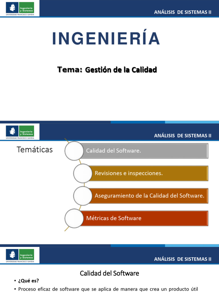 Gestion de La Calidad | Descargar gratis PDF | Software | Calidad (comercial)