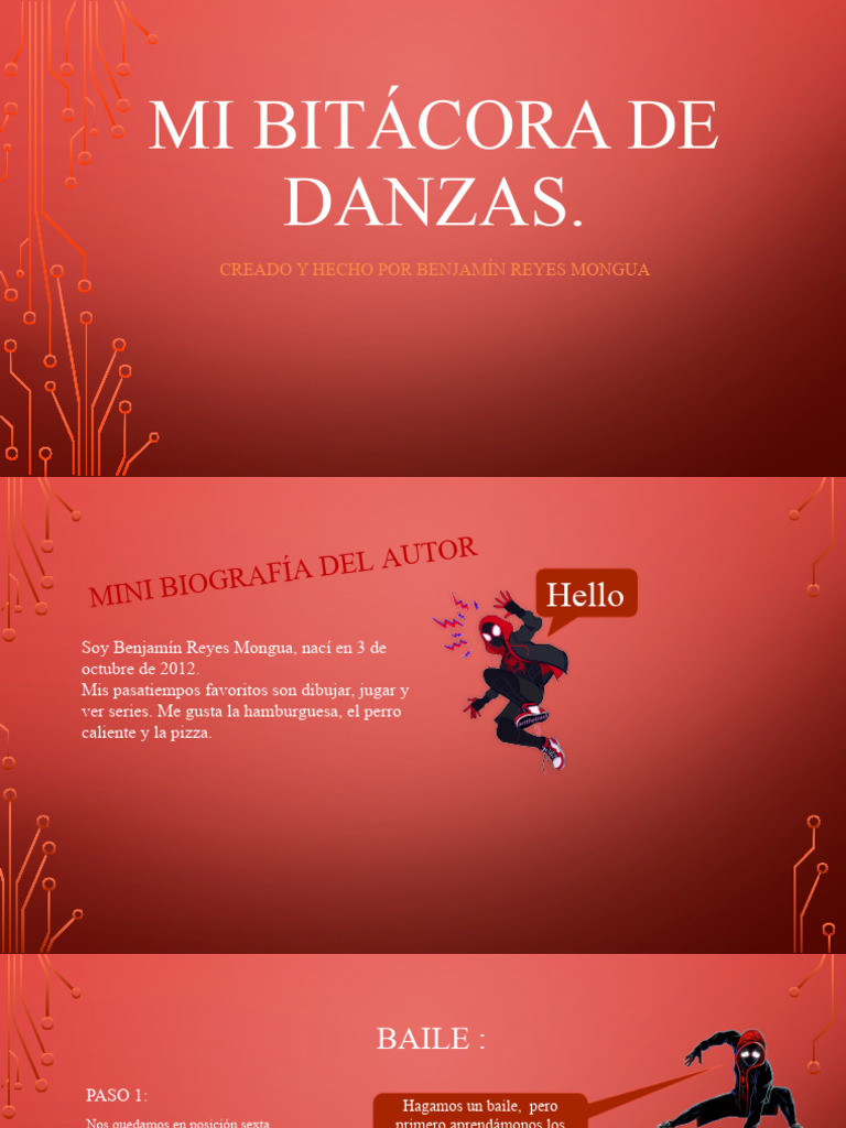 Mi Bitácora de Danzas | PDF