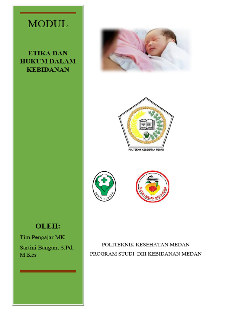 Modul Etika Dan Hukum Dalam Kebidanan Kelompok 6-2a | PDF | Pengembangan Diri