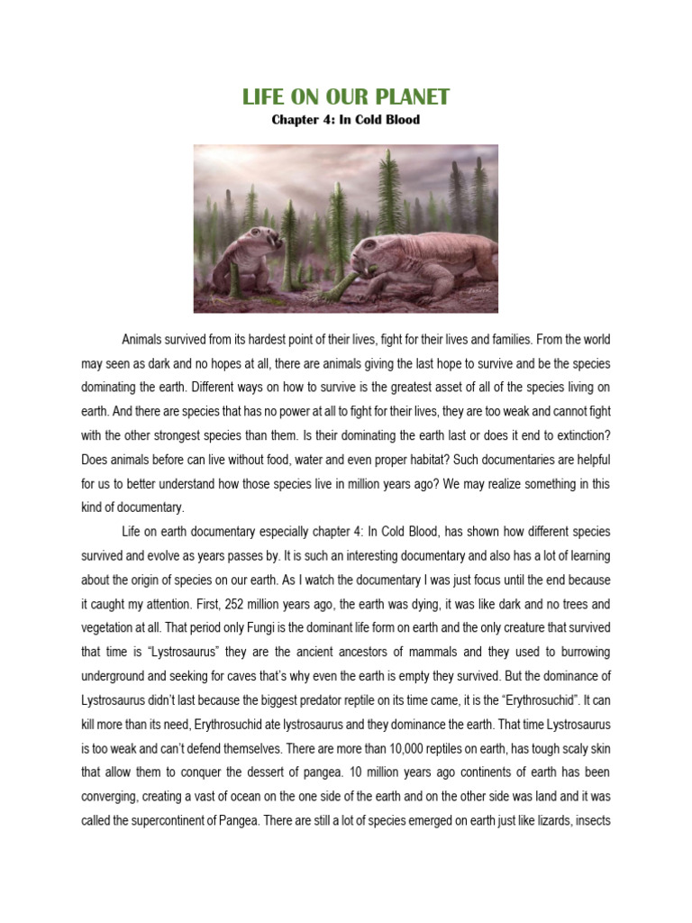 Gabriel - Chapter 4 - in Cold Blood | PDF | Reptile | Earth