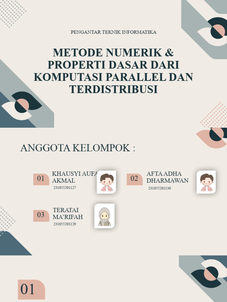 Metode Numerik & Properti Dasar Dari Komputasi Parallel Dan ...