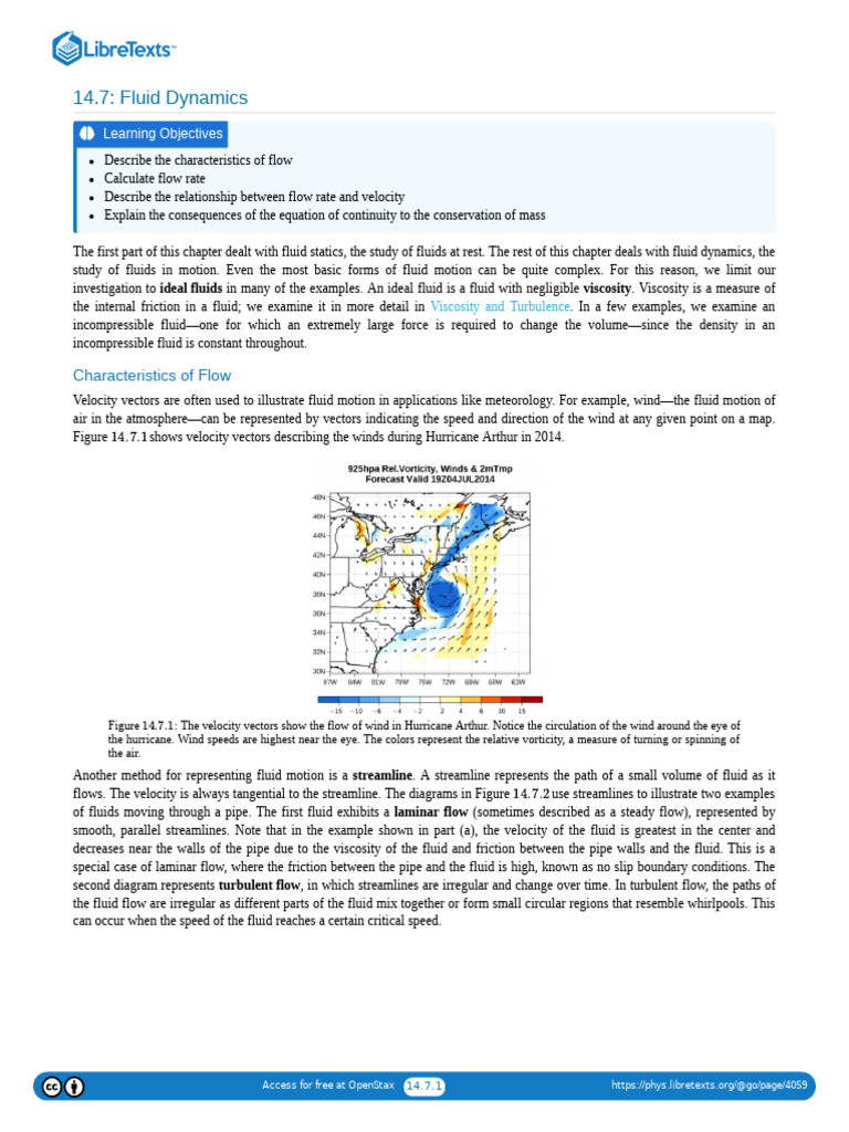 14.07 Fluid Dynamics | Download Free PDF | Fluid Dynamics | Flow Measurement