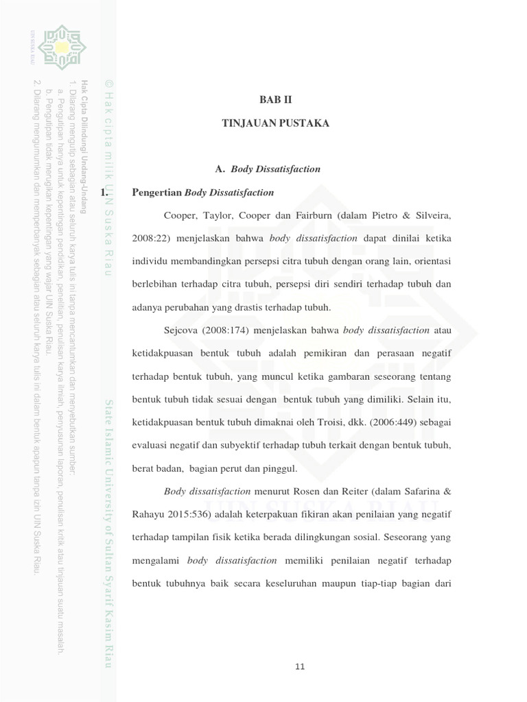 Bab Ii Body Diss.1 | PDF