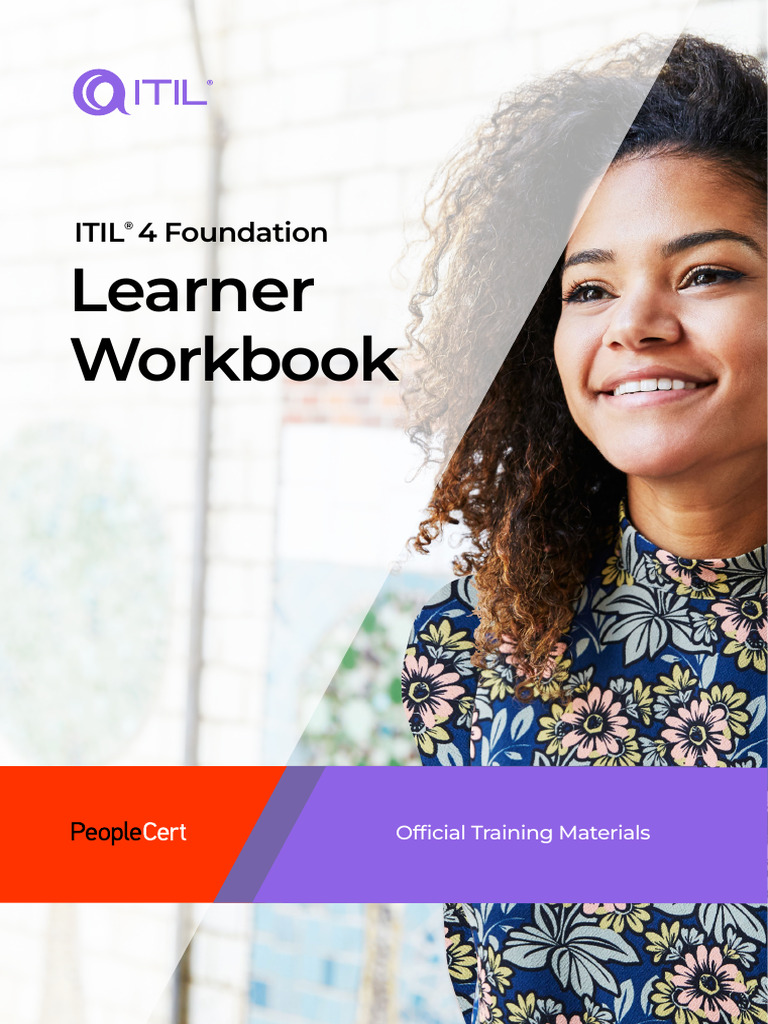ITIL 4 Foundation - Learner Workbook - Digital | PDF | Learning | Customer