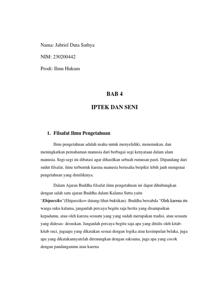 Jabriel Duta Sathya - Resume Bab 4 | PDF