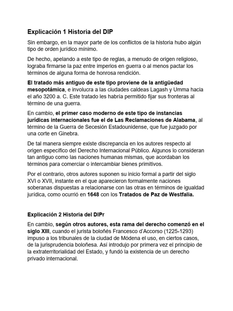 Explicacion de DIP y DIPr | PDF | Ley internacional | Mediación