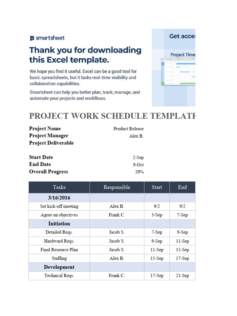 IC Project Work Schedule 10689 | PDF