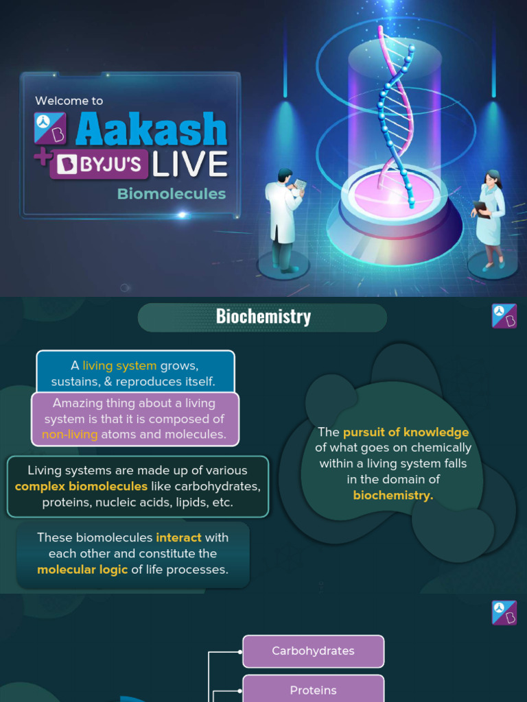 Biomolecules Notes Class 12 Chemistry | PDF | Amino Acid | Carbohydrates