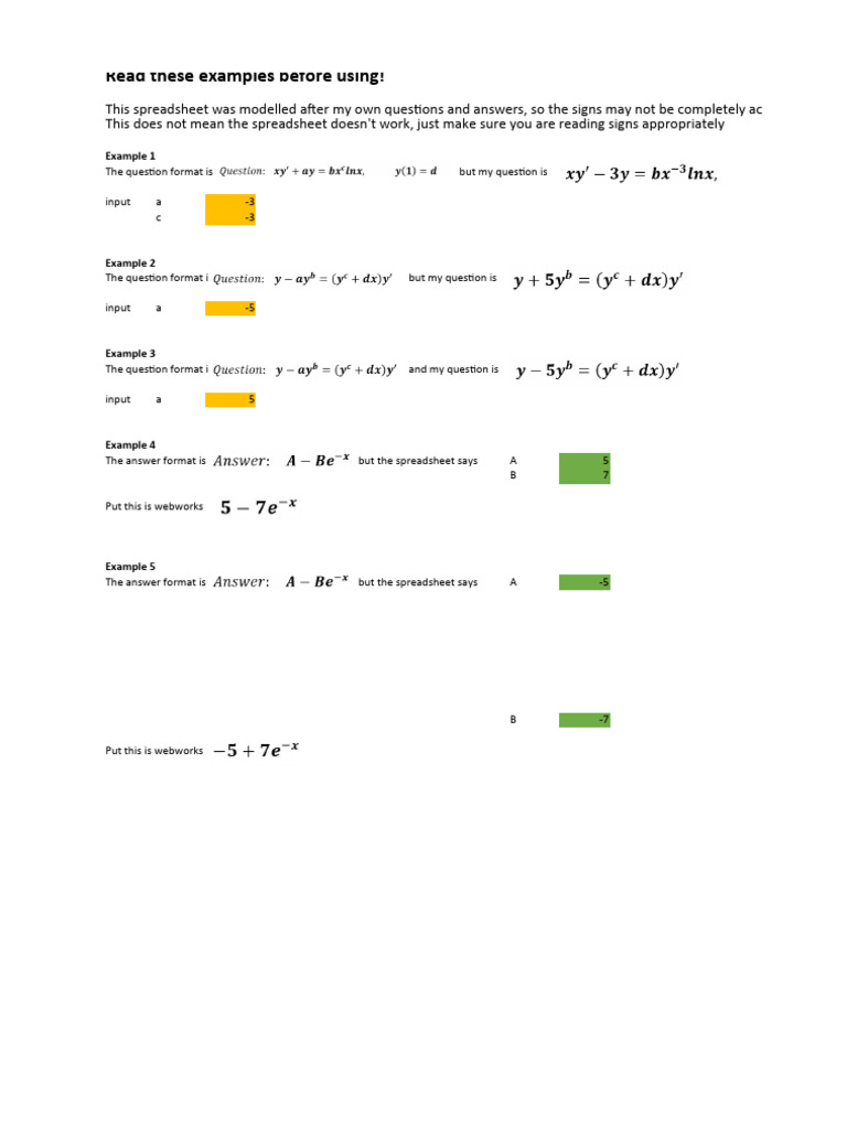 Math 375 Assignments v6.5 - Editable | PDF