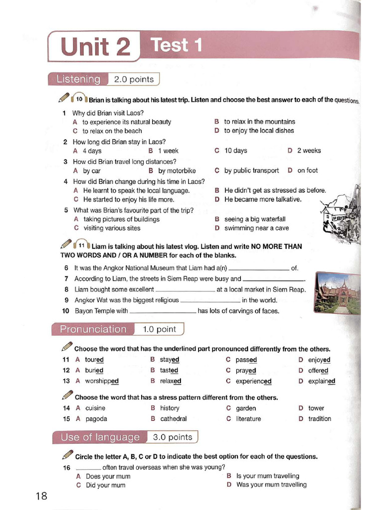 Practice Unit 2 - Grade 11 | PDF