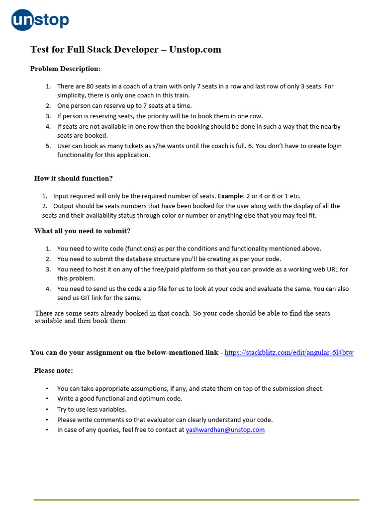 6423ba88eaf64 Unstop Full Stack Developer Test Pdf