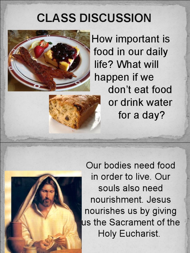 Lesson 10 - Eucharist As Sacred Meal, Memorial and Sacrfice | PDF ...