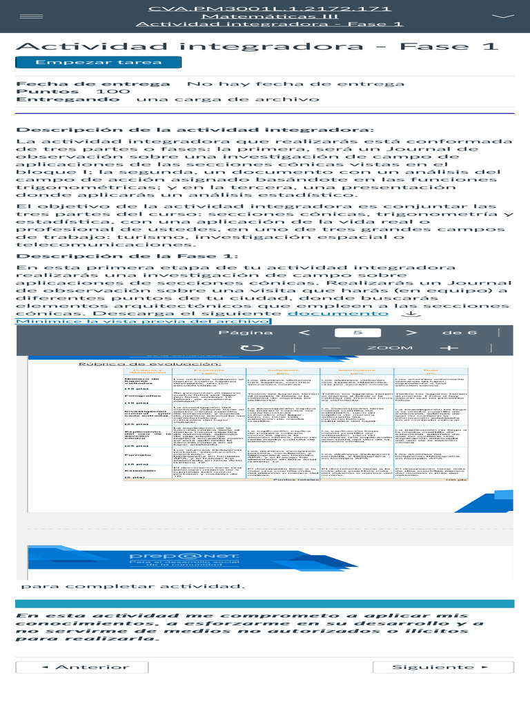 Actividad Integradora - Fase 1 4 | PDF