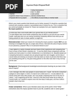 HUM 102 Module Four Project Draft Template | PDF