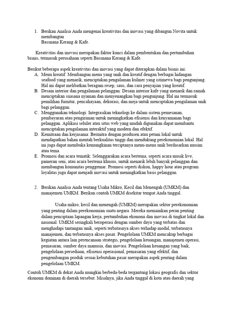 Tugas 3 Manajemen | PDF | Bisnis | Ilmu Sosial