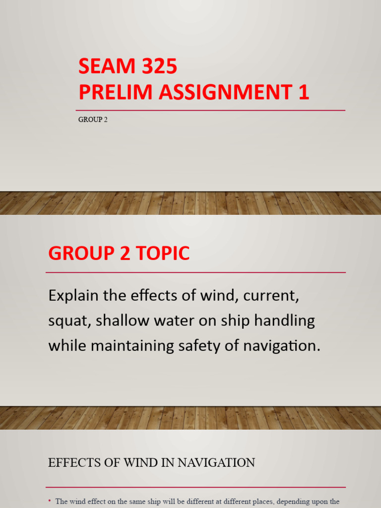 Seam 325 Group 2 | PDF | Buoyancy | Ships