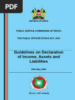 PSC Income and Assets Declaration Form | PDF | Economies | Financial ...