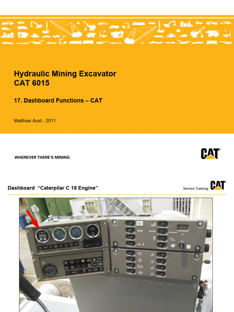 001 CAT-6015 Dashboard Cat | PDF