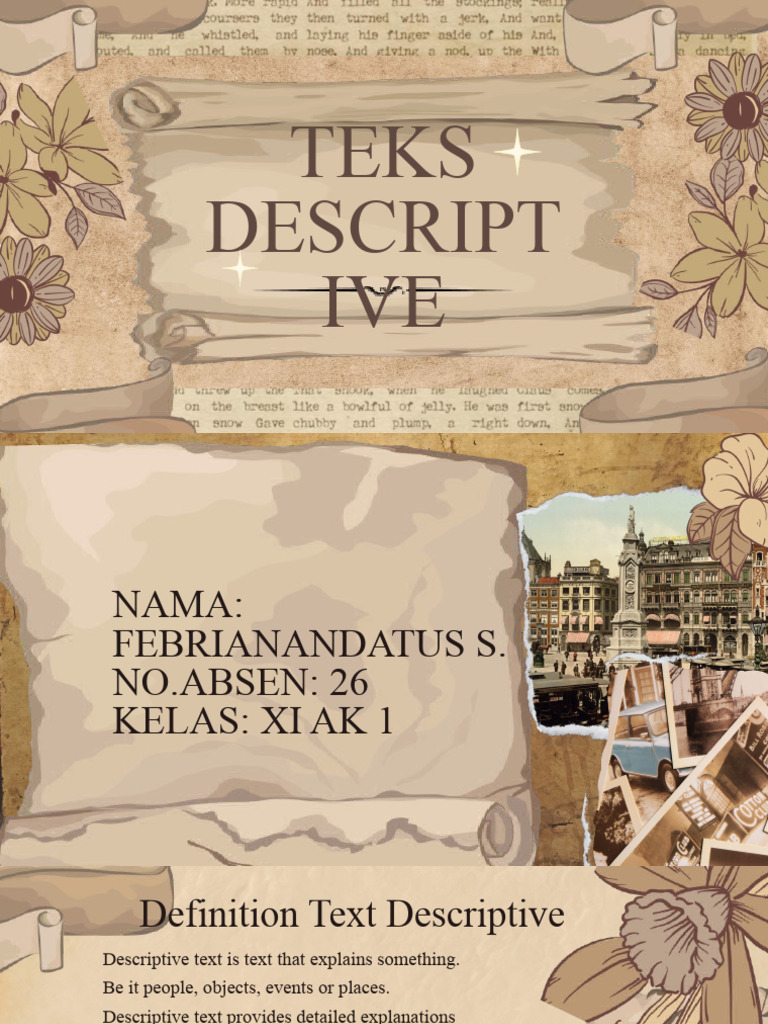 Tugas BIG Descriptive Text | PDF | Language Mechanics | Linguistic Morphology