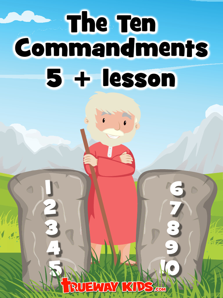 OT18 Ten Commandments 5+ | PDF | Moses | Ten Commandments