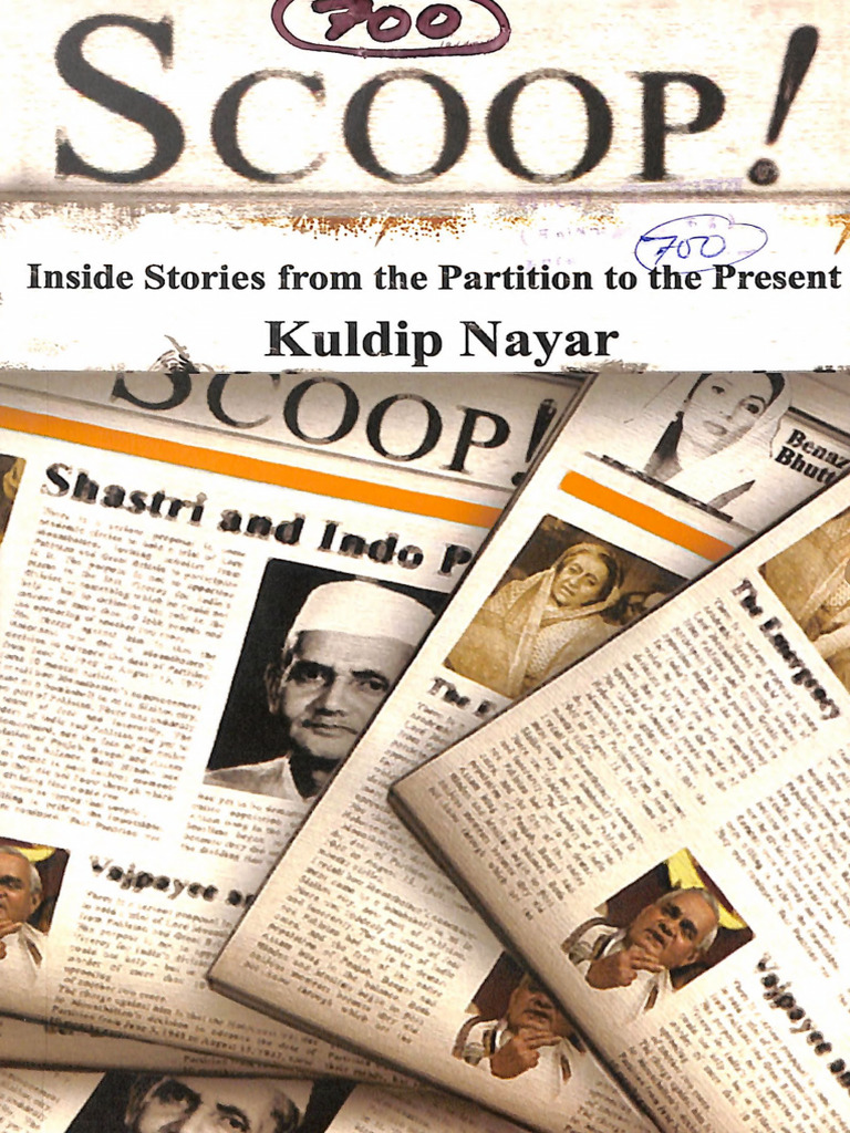 Scoopt Inside Stories From The Partitition To The Present - Kuldip ...