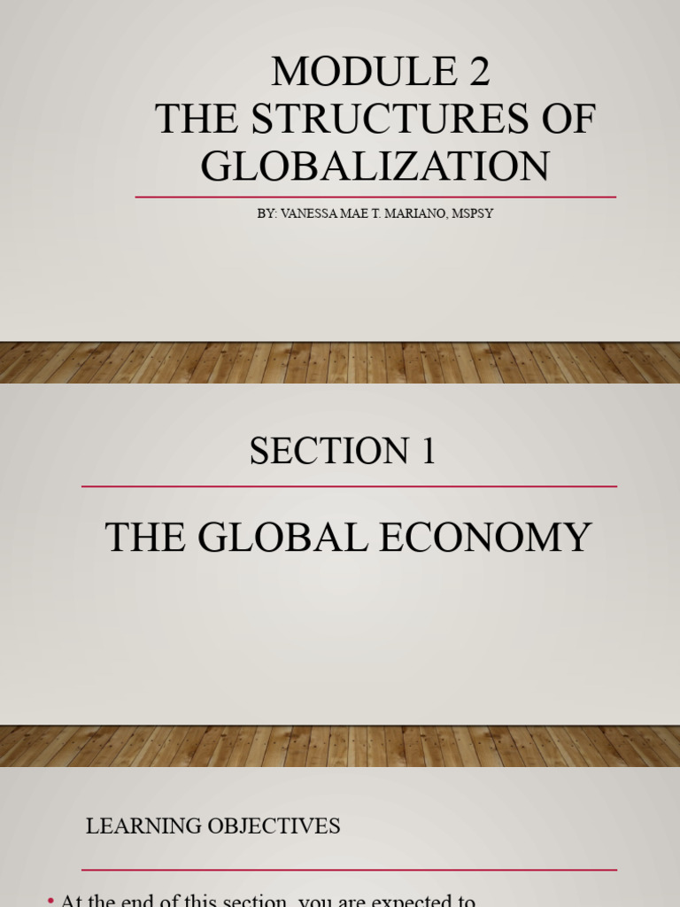 Globalization for Students | PDF | Globalization | Multinational Corporation