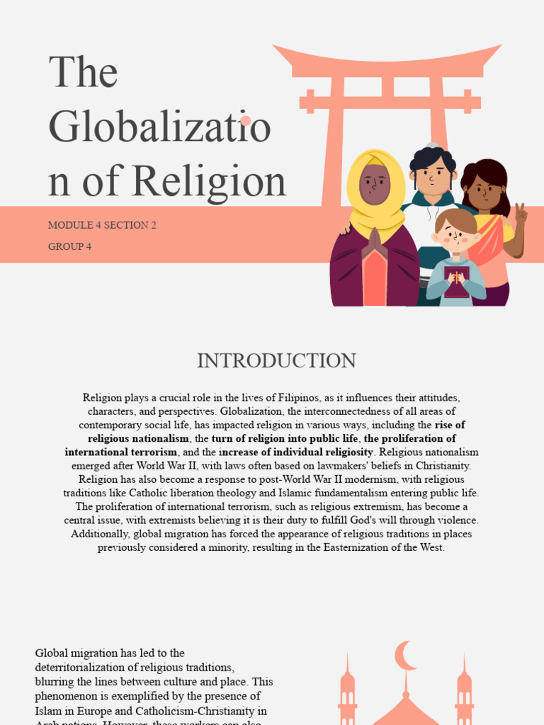 The Globalization of Religion | PDF | Fundamentalism | Nationalism