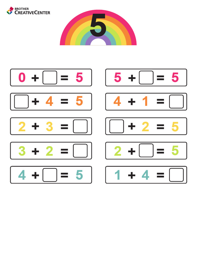 Number Bonds 5 1 en | PDF